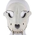 Amazon.com: Amosfun Sheep Head Mask Halloween Sheep Skull Cosplay Mask ...