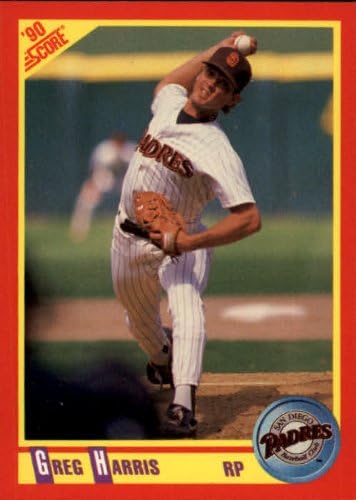 Amazon.com: 1990 Score Baseball Card #257 Greg W. Harris: Collectibles ...