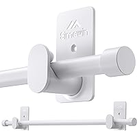 Amazon.com: SIMEWIN No Drill Curtain Rods No Drilling for Windows 30 to ...