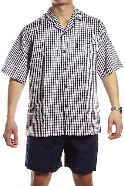 Jockey Mens Comfort Fit Checked Cotton Woven Short Pyjama Sleepwear ...