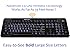 Amazon.com: Azio Large Print Tri-Color Backlit Wired Keyboard (KB505U ...