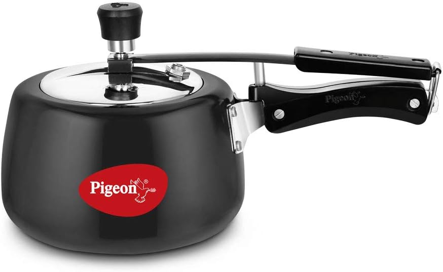 Pigeon by Stovekraft Hard Anodised Aluminium Inner Lid Cooker - 3 Litre ...