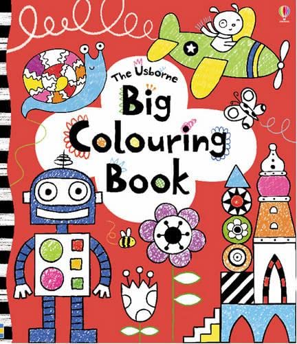 Big Colouring Book: Milbourne, Anna: 9781409524304: Books - Amazon.ca