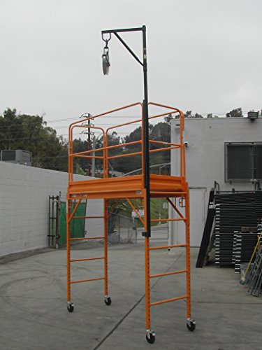 CBM Scaffold Hoist Pulley & 12" Aluminum Pulley Wheel Set with Snap-On ...