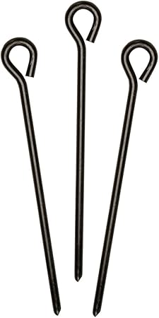 DEEPROOT Arbortie Steel Eye Stake for Staking Trees, 15-Inch (24 Pack ...