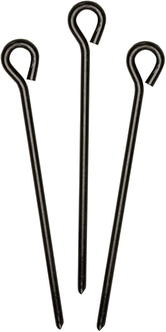 DEEPROOT Arbortie Steel Eye Stake for Staking Trees, 15-Inch (24 Pack ...