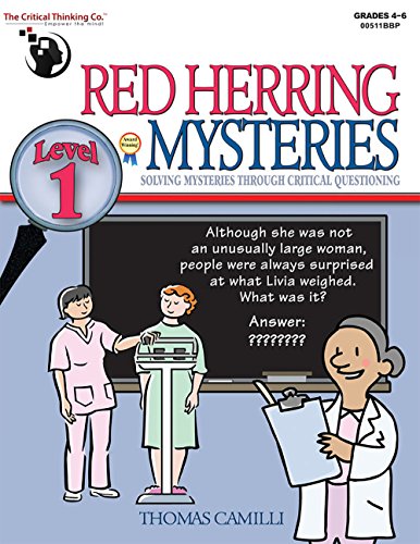 Red Herring Mysteries Level 1 Workbook - Solving Mysteries through ...