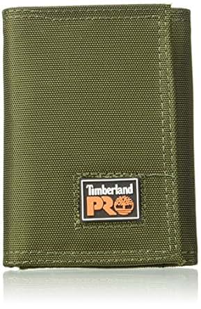 Timberland PRO mens Cordura Velcro Nylon Trifold Wallet With Id Window ...