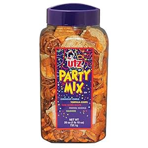 Amazon.com: UTZ Party Mix Barrel Chips, 26 oz.