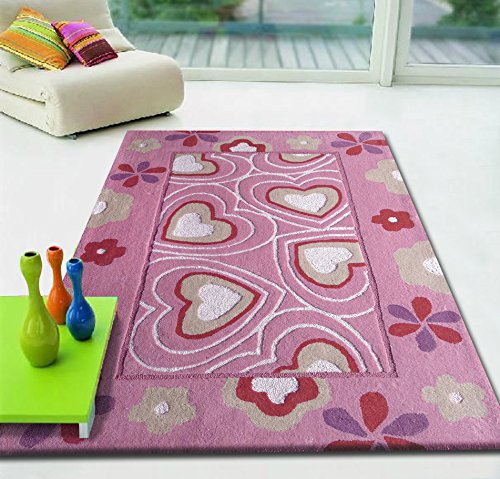 Get Grounded with an Area Rug with Hearts - 7 Designs to Choose From