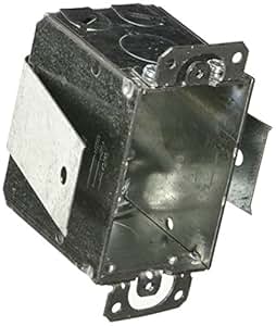 Hubbell-Raco 526 Old Work Saddle 2-1/2-Inch Deep Switch Electrical Box ...