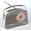Logical Bush Retro DAB Radio - Cream with accompanying: Amazon.co.uk ...