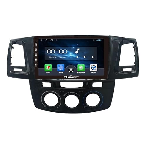 Kunfine Car Android Navigation Stereo GPS Radio Reverse Camera Display ...