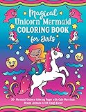 Amazon.com: Rainbow Unicorn Coloring Book: of Cute Magical Creatures ...