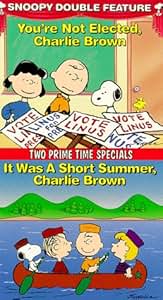 Amazon.com: Peanuts-Snoopy Double Feature (You're Not Elected, Charlie ...