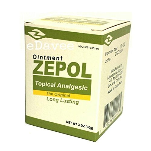 Amazon.com: ZEPOL Analgesic Ointment Muscle Joint Pain Aches Backache Sprains Dolor (2-PACK ...