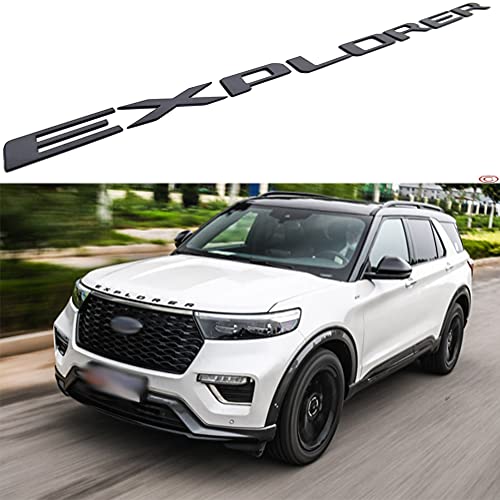 3D Letters ABS Front Hood Emblem Explorer Hood Letters Logo for ...