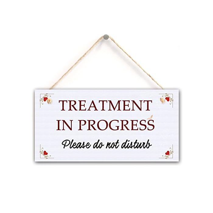 Buy Warning Sign- Treatment In Progress, Please Do Not Disturb Door ...