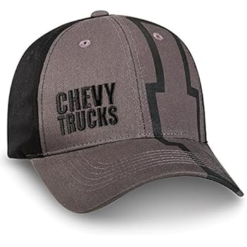 Amazon.com: Chevrolet Silverado Z71 Gray Hat Black adjustable: Automotive