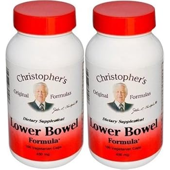 Amazon.com : Dr. Christopher's: Lower Bowel Formula, 100 caps (4 pack ...