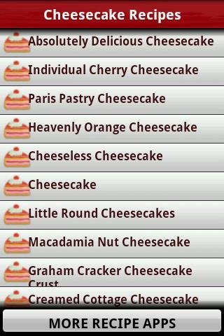 Amazon.com: Cheesecake Recipes : Apps & Games