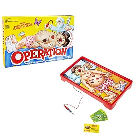 Hasbro Gaming Classic Operation Game - Affordable Educational Toys for ...