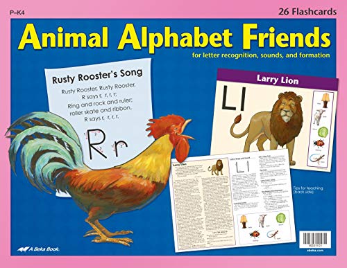 Buy Animal Alphabet Friends Flashcards Abeka Kindergarten 2 3 4 Buy Animal Alphabet Friends Flashcards Abeka Kindergarten 2 3 4