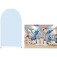 Amazon.com : ittsmnt Arched Backdrop 2.5X6ft Light Blue Arch Wall ...