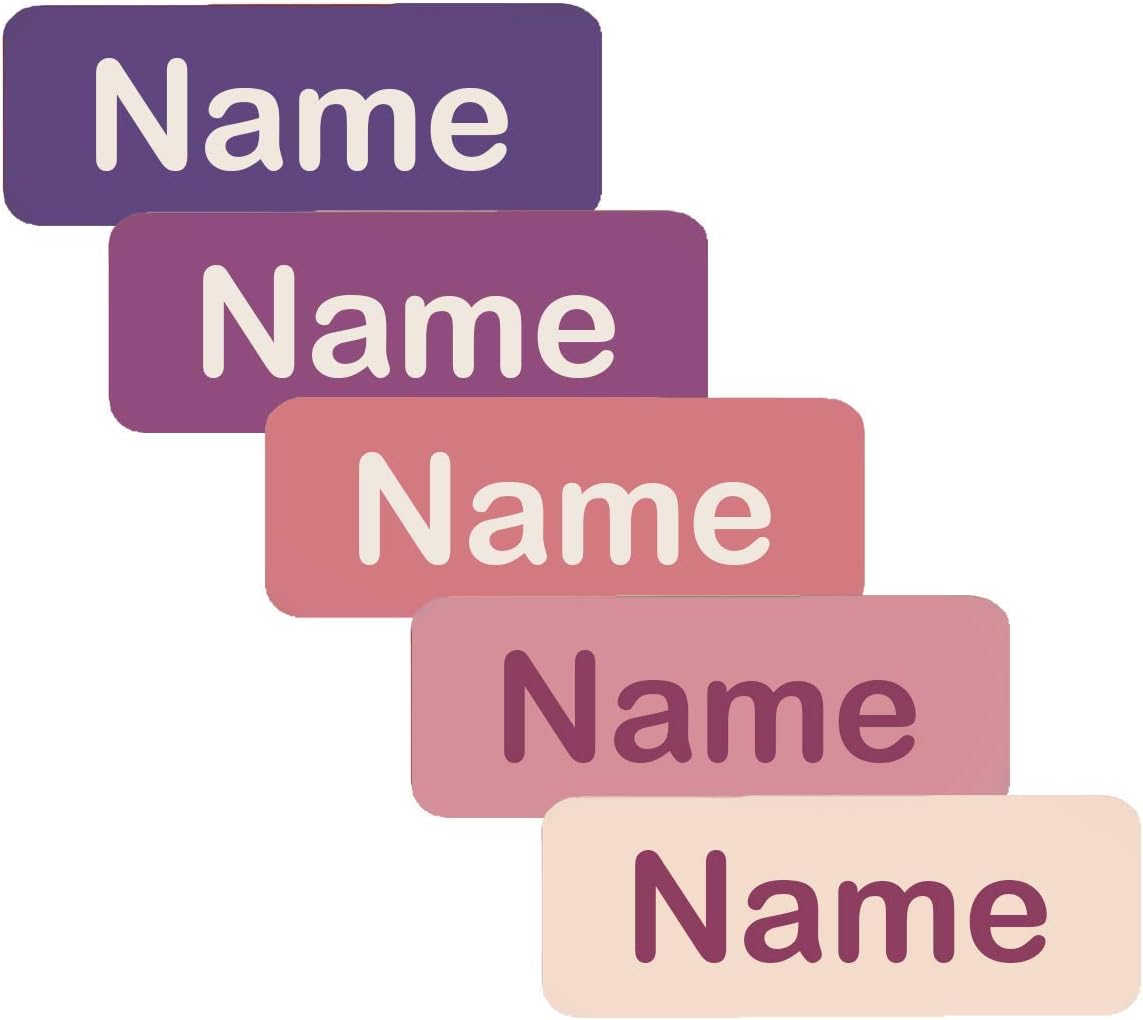 My Nametags ministickers - 175 Personalised Small Stickers for ...