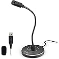 Amazon.com: CMTECK USB Computer Microphone G009, Noise-Cancelling ...