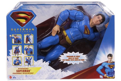Superman Returns - Hyperposeable Figure (J7016): Amazon.co.uk: Toys & Games