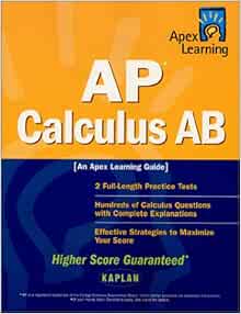 Apex AP Calculus AB (Apex Learning): Apex Learning: 9780743201896 ...