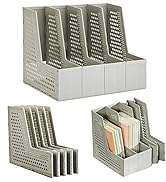 Amazon.com : SAYEEC Sturdy Magazine Holder Organizer Desktop 4 ...