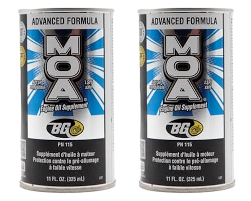 2 - Pack Bg MOA Motor Oil Additive (2) 11oz. Cans in Bahrain | Whizz ...