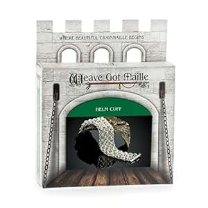 Amazon.com: Weave Got Maille Helm Chain Maille Bracelet Kit, Silver Cuff