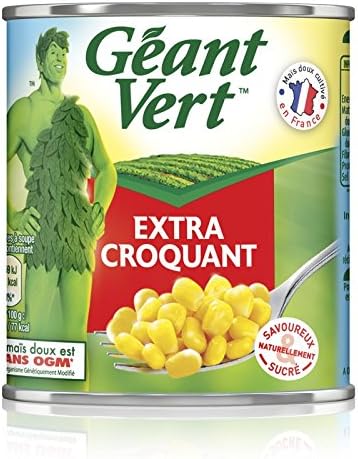 Géant Vert - Maïs Extra Croquant 285 g: Amazon.fr: Amazon Pantry