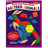Pattern Animals: Puzzles for Pattern Blocks (Grades 1-3): Mogensen ...