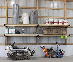 Amazon.com: Post-Rack Shelving, Storage, Work Bench/Spaces Bracket ...