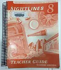 Sightlines 8 Teacher's Guide Western Edition: Pearson: 9780130130815 ...