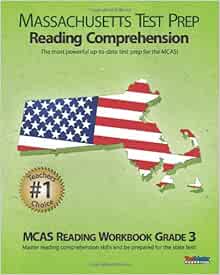 Amazon.com: MASSACHUSETTS TEST PREP Reading Comprehension MCAS Reading ...