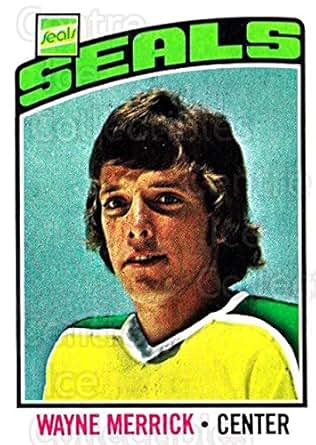 Amazon.com: (CI) Wayne Merrick Hockey Card 1976-77 Topps (base) 18 ...