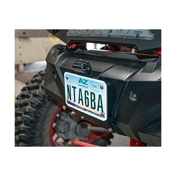 UTV INC LED Lighted License Plate Frame Mounting Bracket for Honda ...