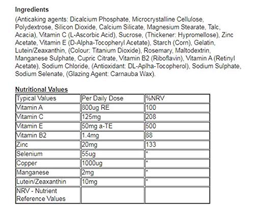 Mua ICaps Extra Lutein Tablets 30s - 2 Pack trên Amazon Mỹ chính hãng 2025 | Fado