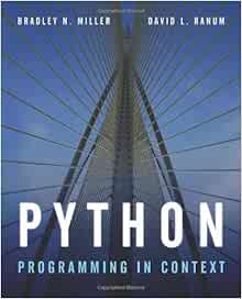 Python Programming In Context: 9780763746025: Computer Science Books @ Amazon.com