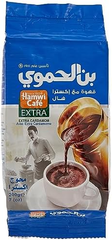 Hamwi Café Turkish Coffee with Extra Cardamom 200g price in UAE ...