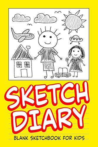 Sketch Diary Blank Sketchbook for Kids: A Large Notebook and Sketchbook ...