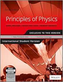 Principles of Physics, 10th Ed: David Halliday: 9788126552566: Amazon ...