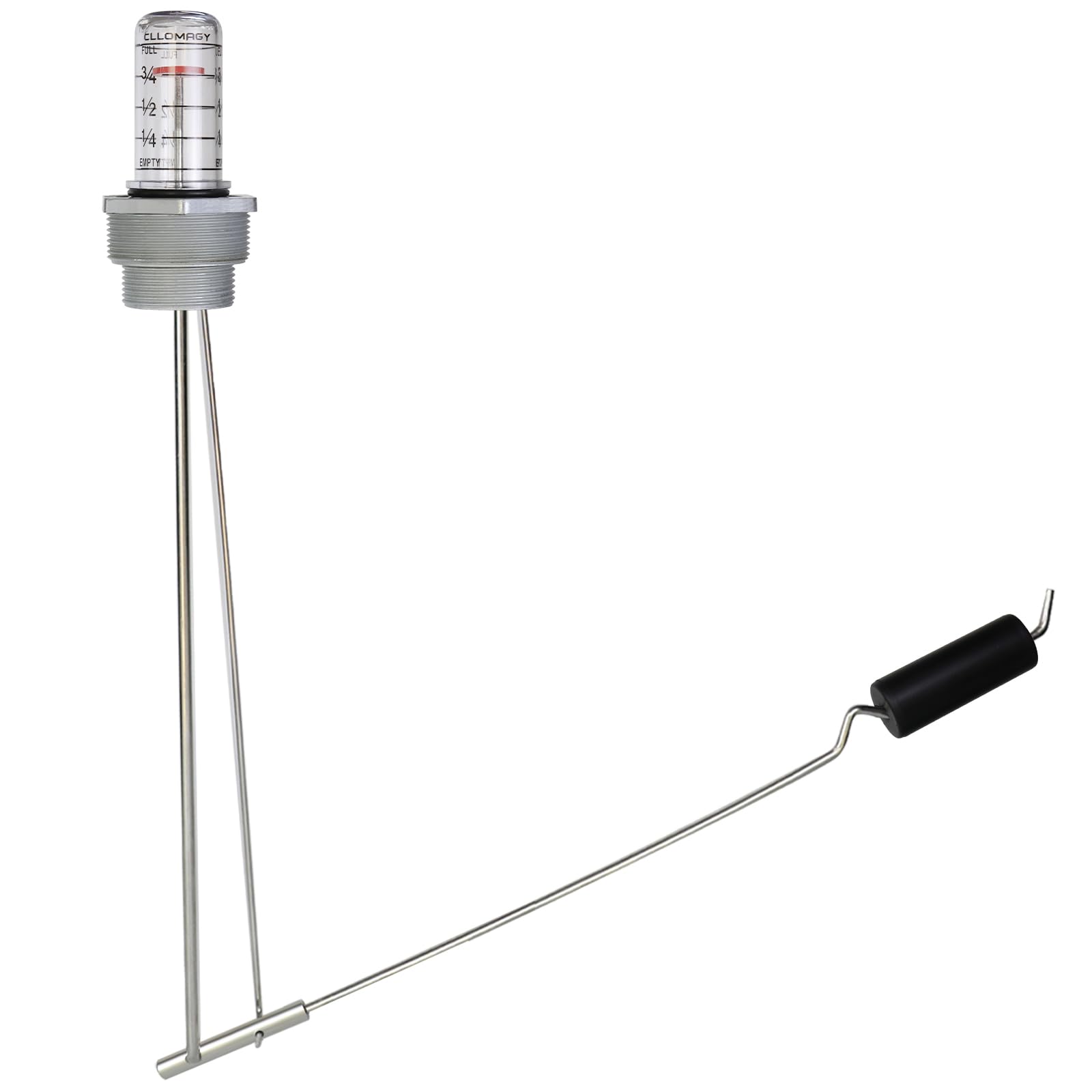 Oil Tank Gauge Fuel Oil Tank Level Gauge,Float Level Measure Compatible ...