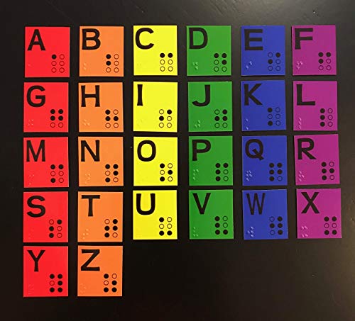 Buy Magnetic Braille Alphabet Set for Learning Braille - Low Vision ...