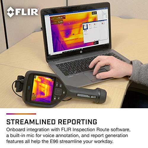 FLIR E96 Advanced Thermal Imaging Camera with 24° Lens, 640x480, -20°C to +1500°C | Pricepulse